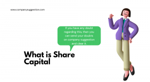 What is Share Capital? - Introduction, Types | Company Suggestion