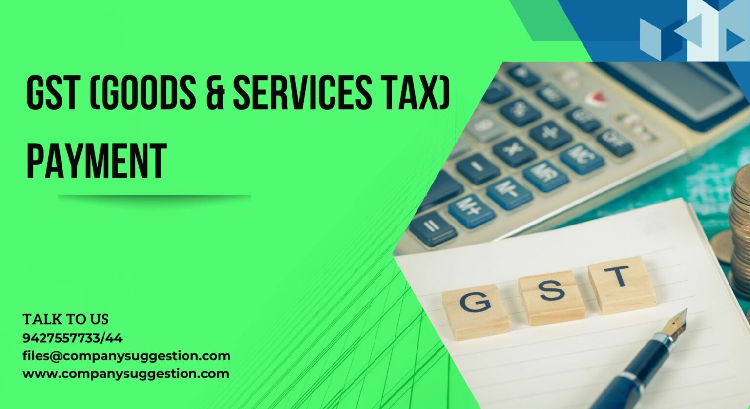GST Payment | Company Suggestion