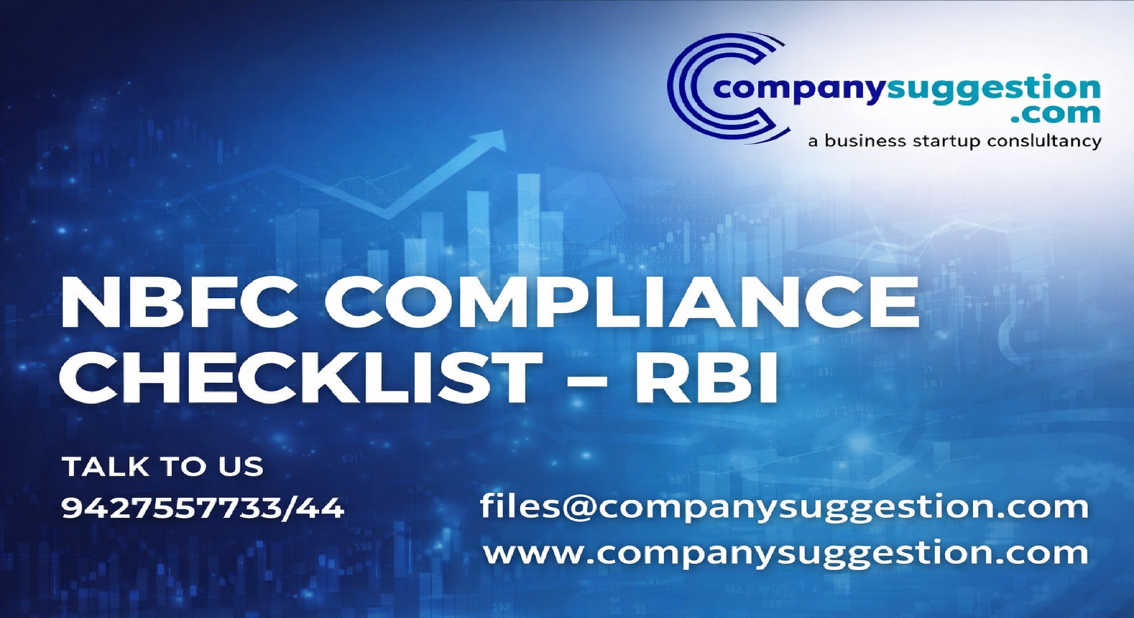 NBFC COMPLIANCE CHECKLIST – RBI | Company Suggestion